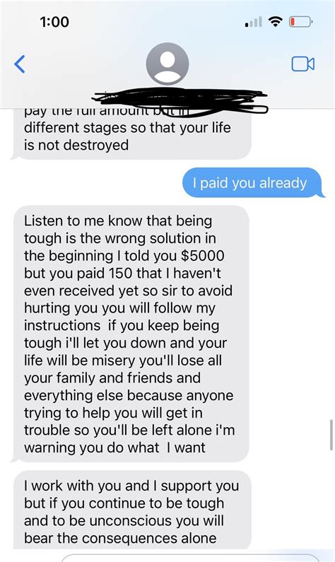 Good Morning Members Got Scammed And They Threatening To Publish And