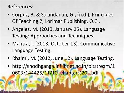 Approaches To Language Testing Pptx Standardized Testing Educational Assessment