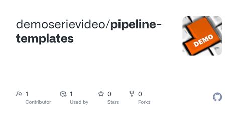 GitHub Demoserievideo Pipeline Templates