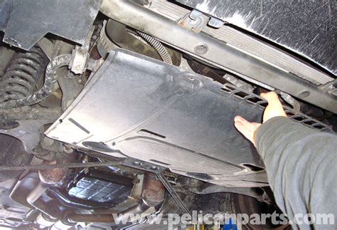 Mercedes Benz R129 Lower Engine Splash Shield Removal Sl500 500sl