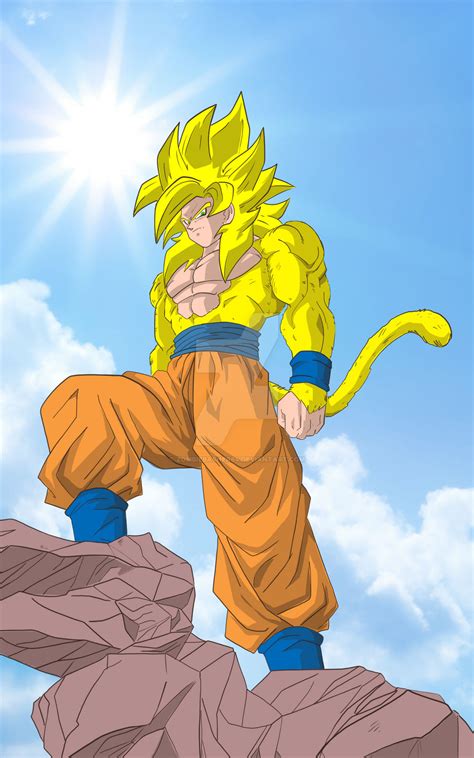 Golden Ssj4 By Zombiebasher64 On Deviantart