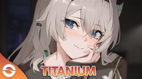 Nightcore Titanium Lyrics Youtube