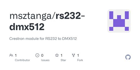 Github Msztanga Rs232 Dmx512 Crestron Module For Rs232 To Dmx512