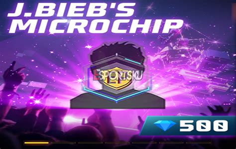 Harga J Biebs Microchip Free Fire FF Esportsku
