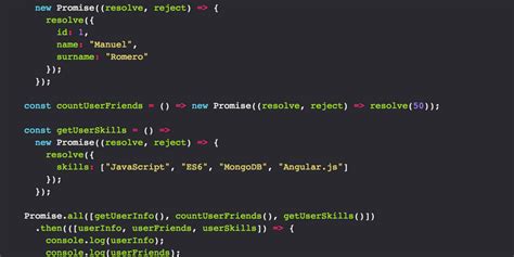Using Es6 Array Destructing With Promises Dev Community