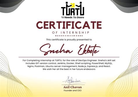 devops jenkins docker automation internship turtu sneha ekbote