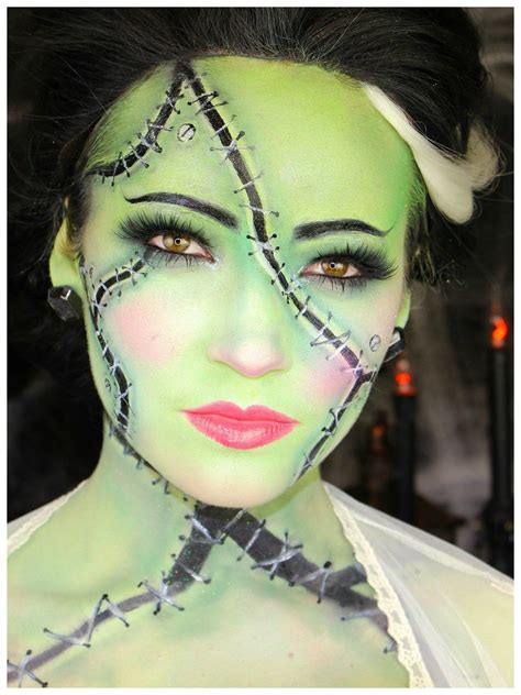 Frankenstein Bride Makeup Festival Makeup Inspiration