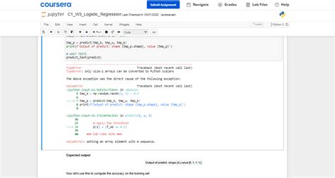 C1 W3 Logistic Regression Error In Prediction Supervised ML