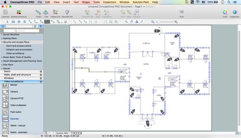 How To Create Cctv Network Diagram