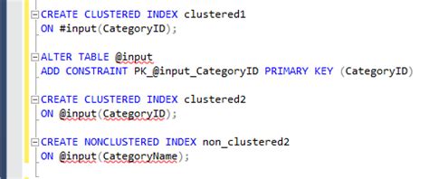 Difference Between Temp Table And Table Variable