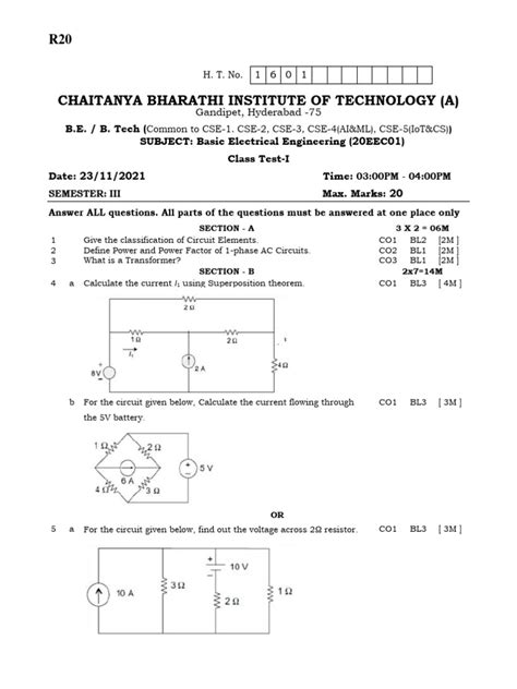 Qp Ct 1 Pdf Science And Mathematics