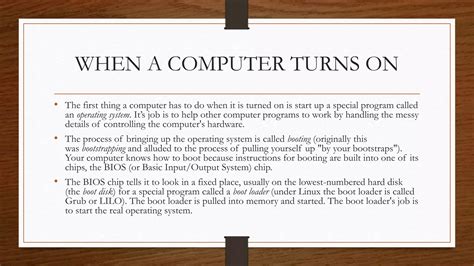 Types Of Software Ppsx Operating Systems Computer Software And
