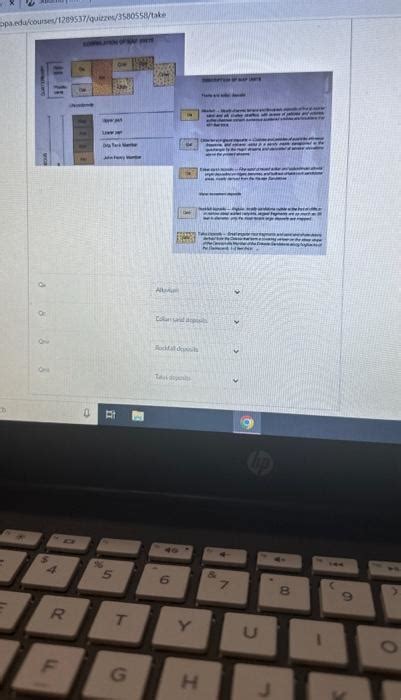 Solved The Following Set Of Questions Refer To The Geologic