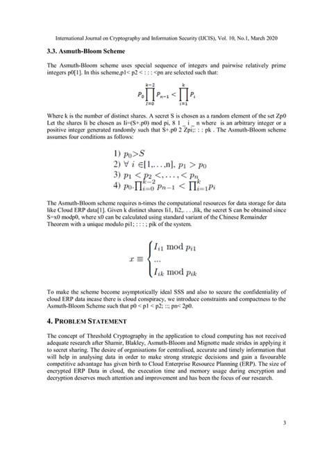 An Efficient Threshold Cryptography Scheme For Cloud Erp Data Pdf