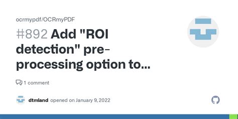 Add Roi Detection Pre Processing Option To Improve Ocr Results