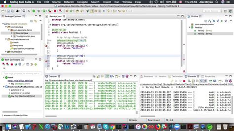 Spring Tools 4 Using Spring Boot Devtools For Remote Apps On Pcf Youtube