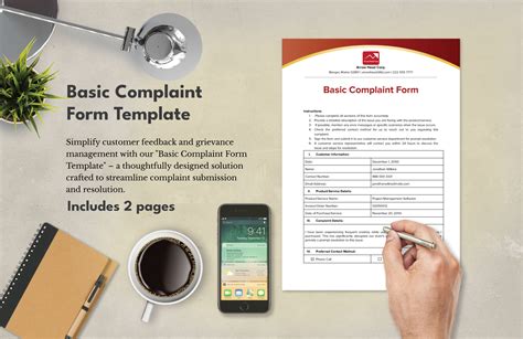 Editable Complaint Form Templates In Word To Download
