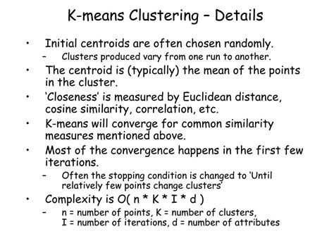 Ppt Cluster Analysis Basic Concepts And Algorithms Powerpoint
