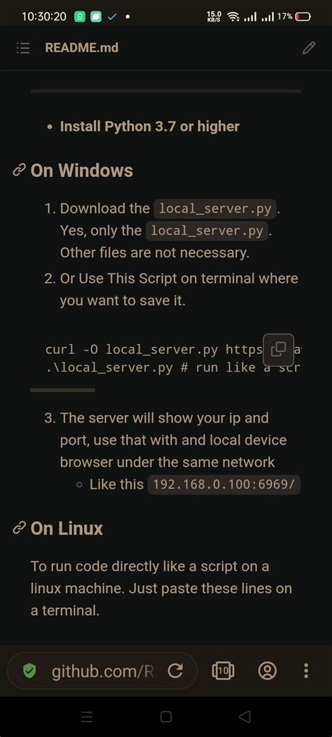 Cant Copy Code From Github Readme File Opera Forums
