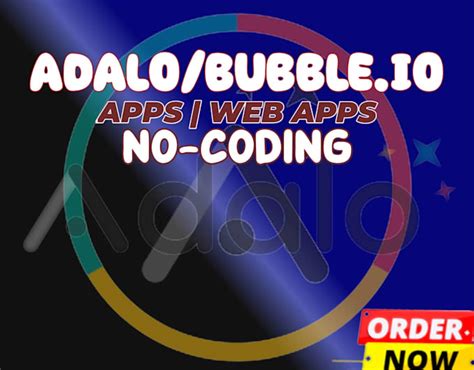 Do Adalo Bubble Bubbleio Web App Mobile App Flutterflow Mvp For You By Matholee Fiverr