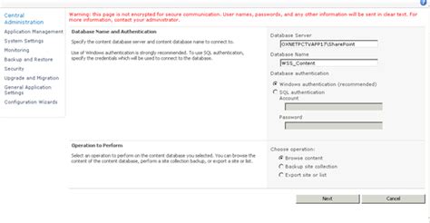 Recovering The Data From An Unattached Content Database In SharePoint