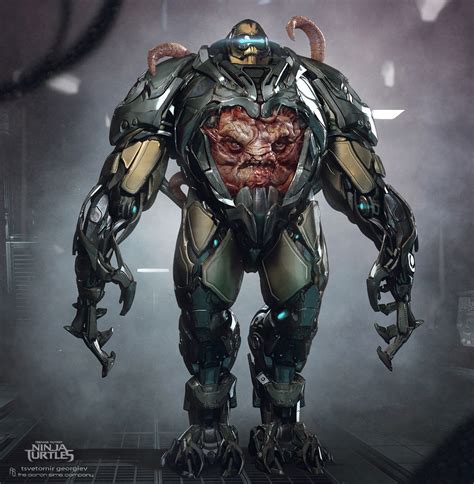 Artstation Krang Designs For Teenage Mutant Ninja Turtles