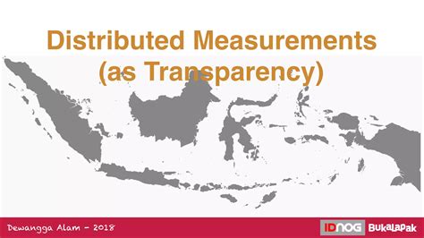 Distributed Measurements As Transparency Pdf Computer Networking
