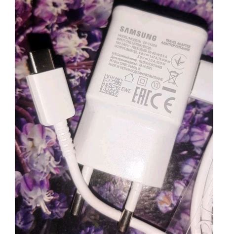 Jual Carger Cas Samsung Fast Charging Watt Amper Tipe C Ori Copotan Shopee Indonesia