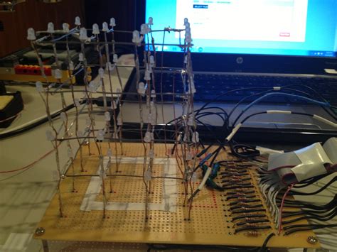 How To Write Your Own 4x4x4 Led Cube Show For Arduino 6 Steps