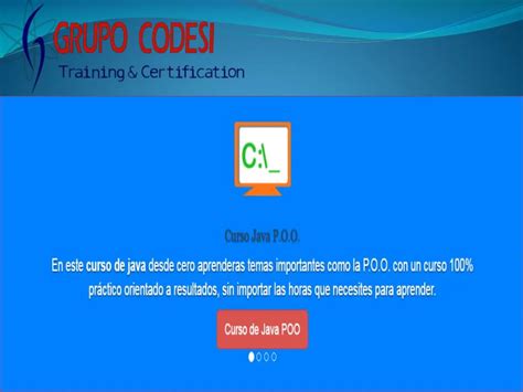 Ppt Curso Diplomado De Java Grupo Codesi Powerpoint Presentation