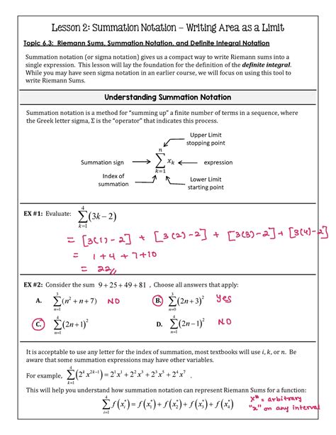 Notes Unit Lesson Studocu