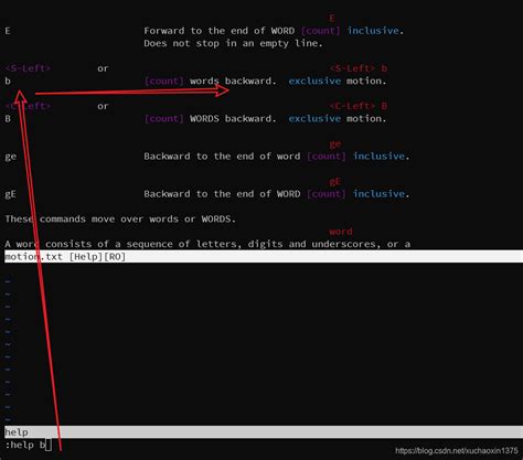 vim 使用vim的帮助手册来快速回忆其vim命令 查找vim命令缩写的含义 vim玛含义 csdn博客