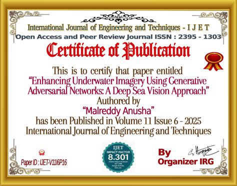 Enhancing Underwater Imagery Using Generative Adversarial Networks A Deep Sea Vision Approach