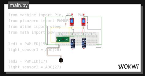 85 ניסוי 4 יד Pi Pico Ldr Wokwi Esp32 Stm32 Arduino Simulator