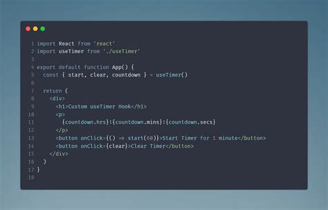 Develop A Custom Usetimer Hook In React Abhin Rustagi