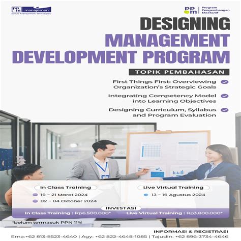 Designing Management Development Program Ppm Manajemen