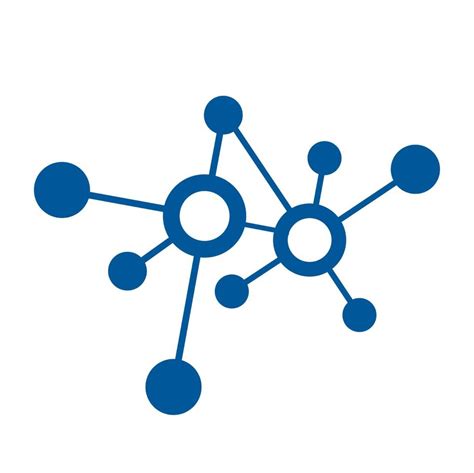 digital network connection icon and vector logo 6152368 vector art at vecteezy