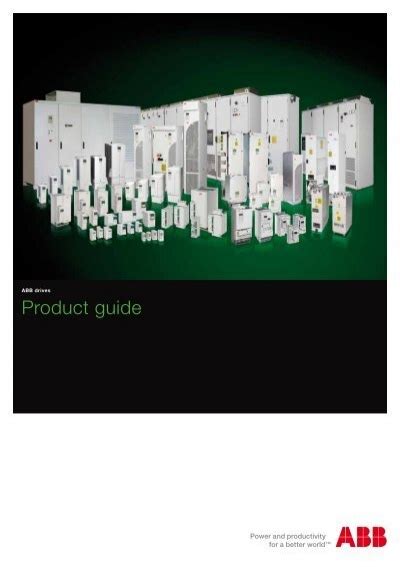 ABB Drives Product Guide Gerrie Electric