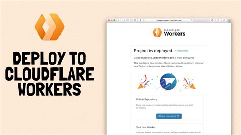 announcing deploy to cloudflare workers youtube