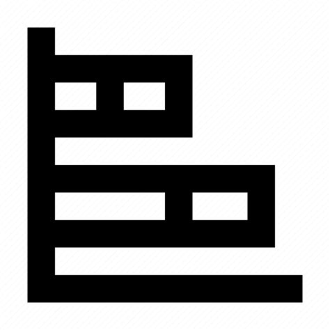 Chart Graph Data Visualization Bar Horizontal Stacked Icon Download On Iconfinder