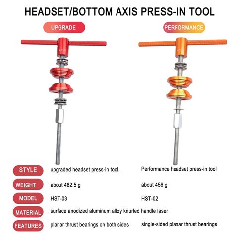 2 Colors Bicycle Headset Installation Dismount Too Grandado