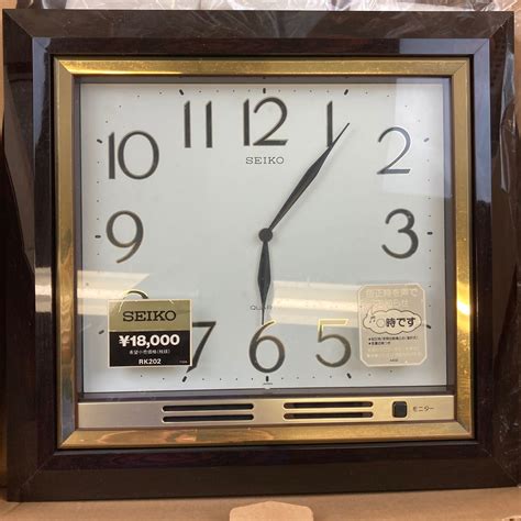 【やや傷や汚れあり】seiko 壁掛け時計の落札情報詳細 ヤフオク落札価格検索 オークフリー