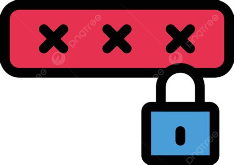 Kata Sandi Menutup Kata Sandi Internet Vektor Tertutup Internet Kata