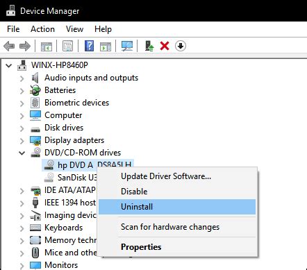 How To Fix A Dvd Or Cd Drive Not Working Or Missing In Windows