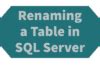 Effortlessly Rename SQL Server Tables With Sp Rename