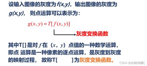 数字图像处理基本运算（一）——点运算 csdn博客
