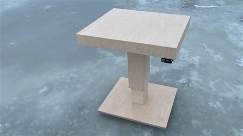 Tempo Adjustable Birch Wood Table By Tenho Design