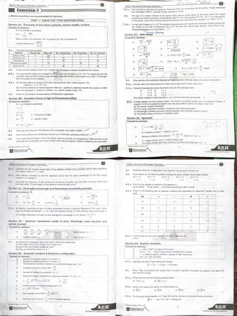 Atomic Structure Jee Module Pdf