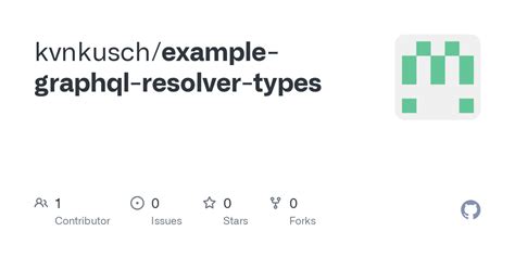 Github Kvnkuschexample Graphql Resolver Types