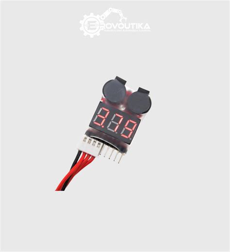Low Voltage Buzzer Alarm And 1 8s Lipo Battery Voltage Tester Shop Erovoutika